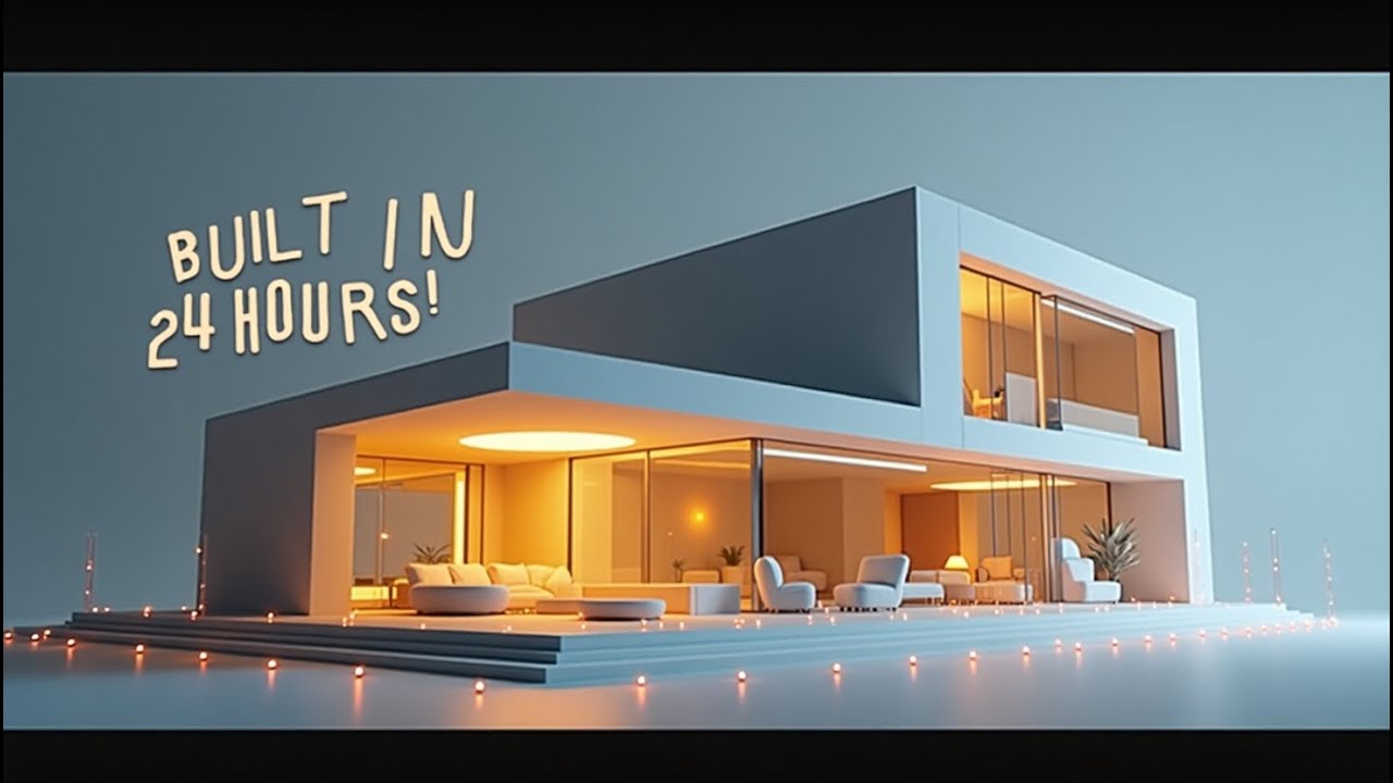 The World's First 3D-Printed House Built in 24 Hours!#facts #3d # ...