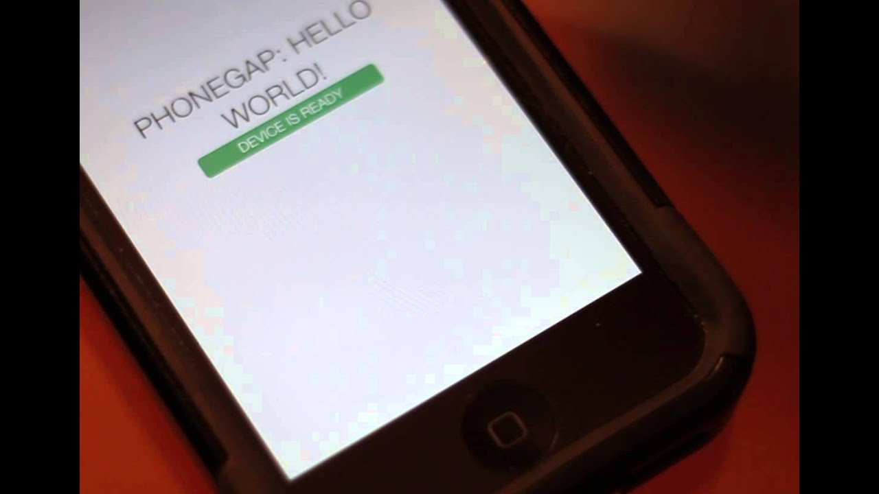 Phonegap Tutorial Youtube