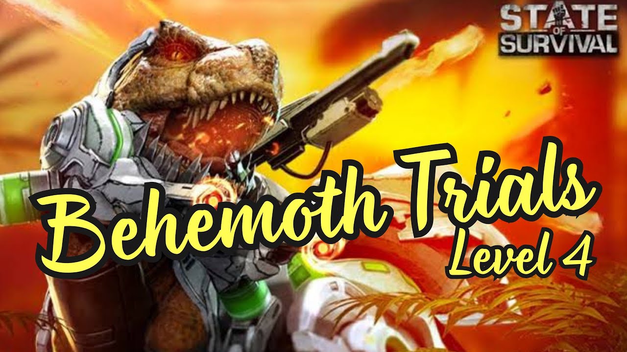 State of Survival Tutorial Gameplay - Behemoth Trials Challenge Level 4 ...