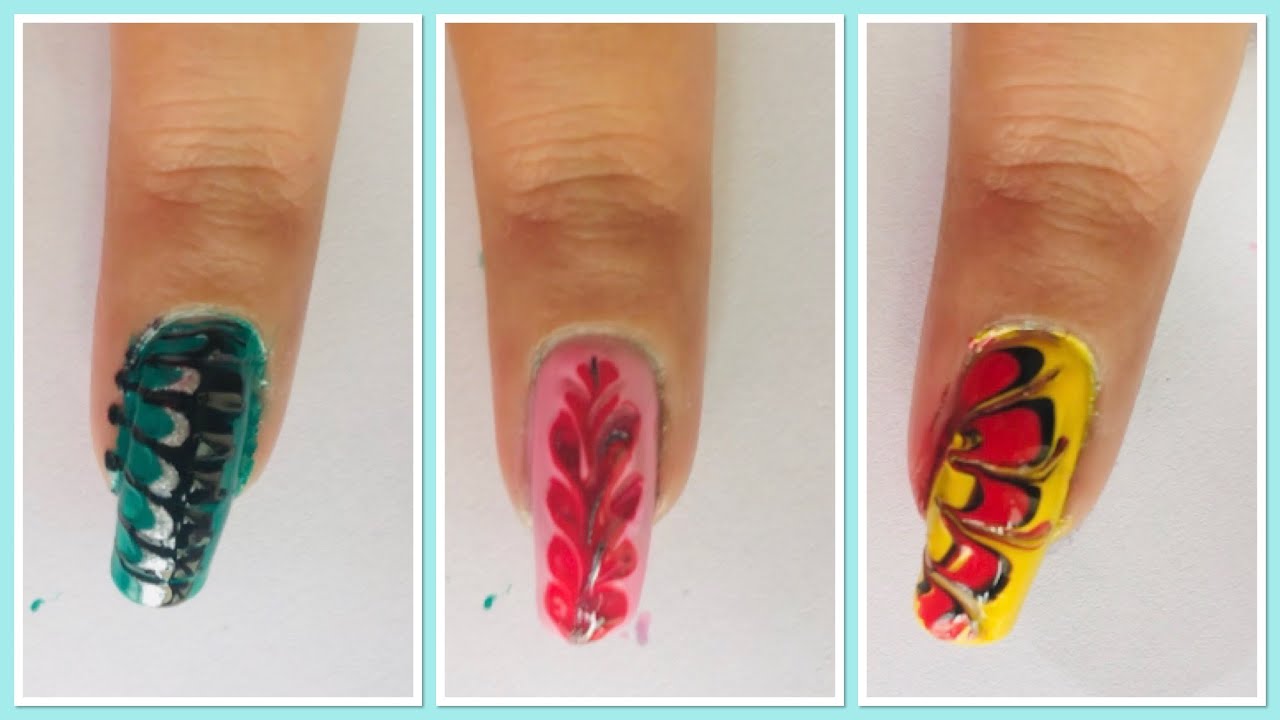 Drag Nail Art Design || For Beginners ||#nailart#naildesign# ...