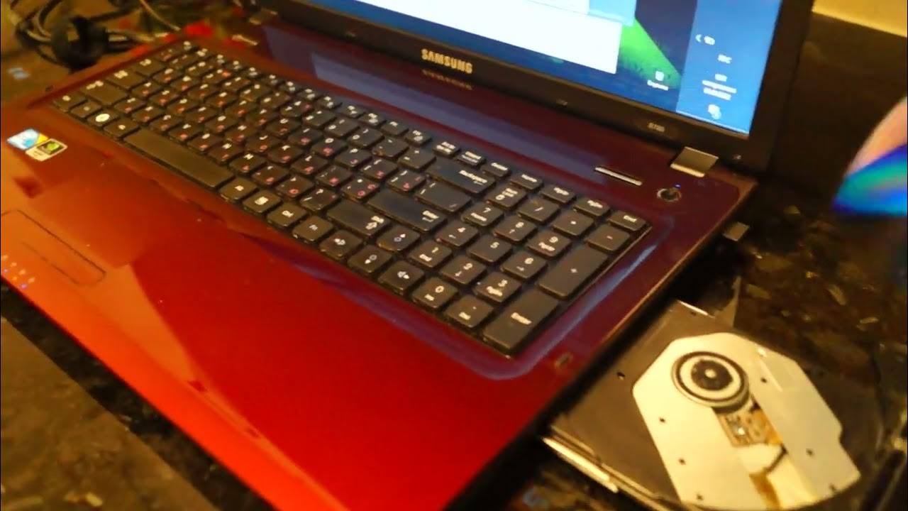 work example laptop Samsung R780, 17.3", i5, DDR 4Gb with SSD 120Gb and GeForce 330M - YouTube