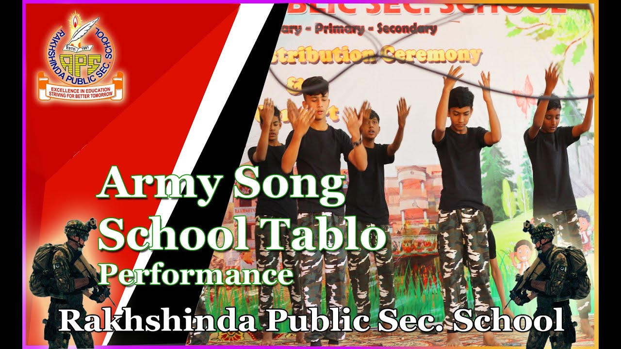 Army tablo | Pak Army | Pakistani army tablo by rakhshinda public ...