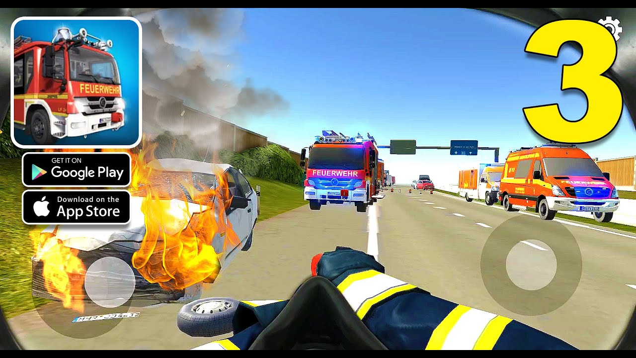 Emergency Call 112 Mobile - Fire Brigade Responds to Emergency Call 112 ...