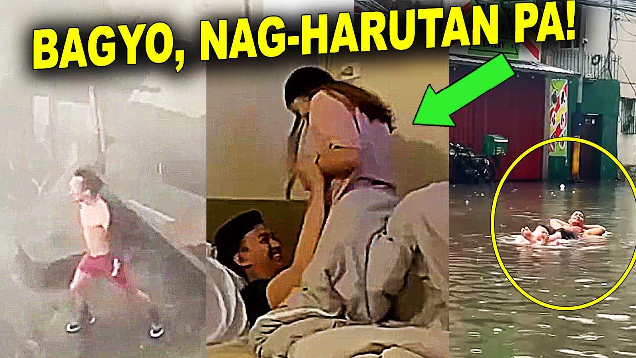 PINOY VS BAGYONG CARINA! BAGYO KALANG, PINOY KAMI! SASAKIT PANGA MO SA ...