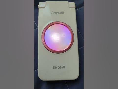 애니콜 매직홀 매직홀 도트•LED 부팅/종료(SPH-W8300) - YouTube