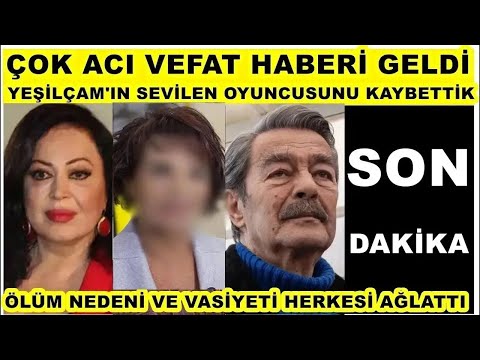 Yeşilçam'ın sevilen Usta oyuncusu hayatını kaybetti Türkan Şoray Kadir İnanır   Tuluğ Çizgen...