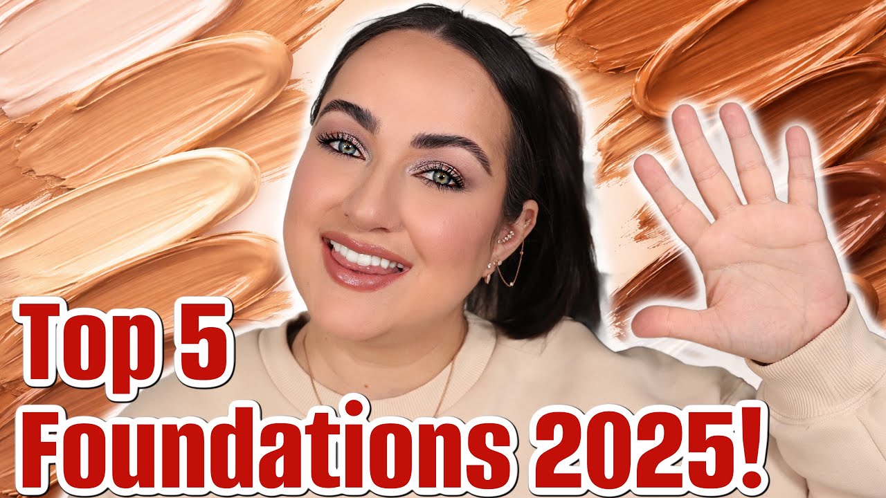 TOP 5 BEST FOUNDATIONS OF 2025 | I Tried So Many… Only 5 Made the Cut ...