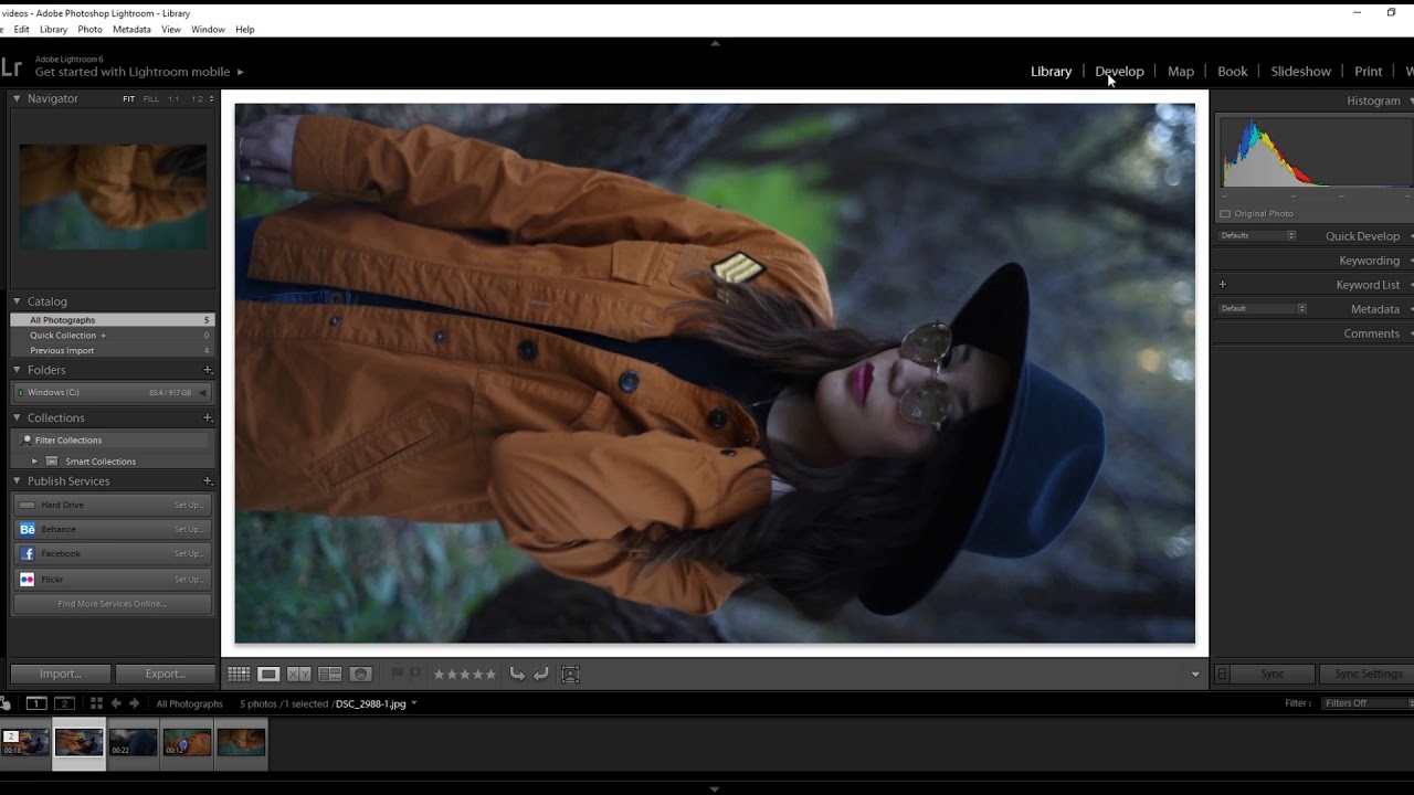 COMO EDITAR VIDEOS EN LIGHTROOM - YouTube
