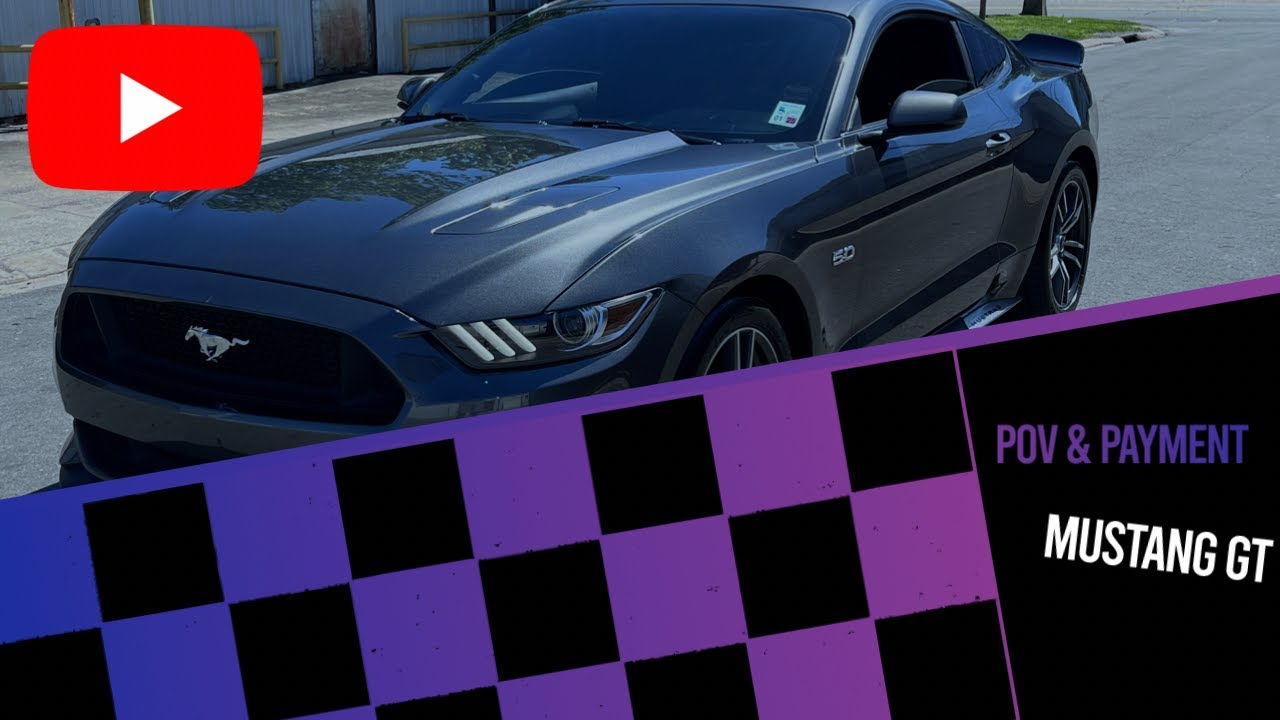 Mustang GT owner talk V8 - YouTube