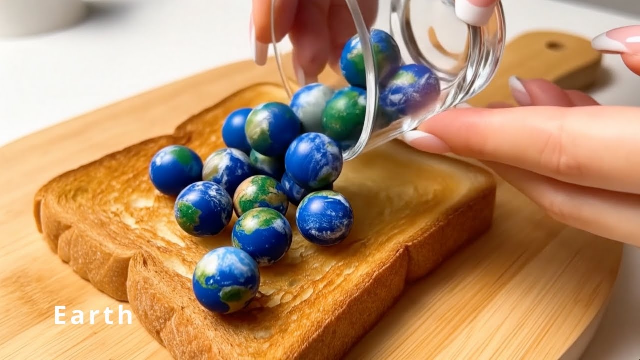 ASMR Spreading Planets of the Solar System 🌌🪐 (Oddly Satisfying ...