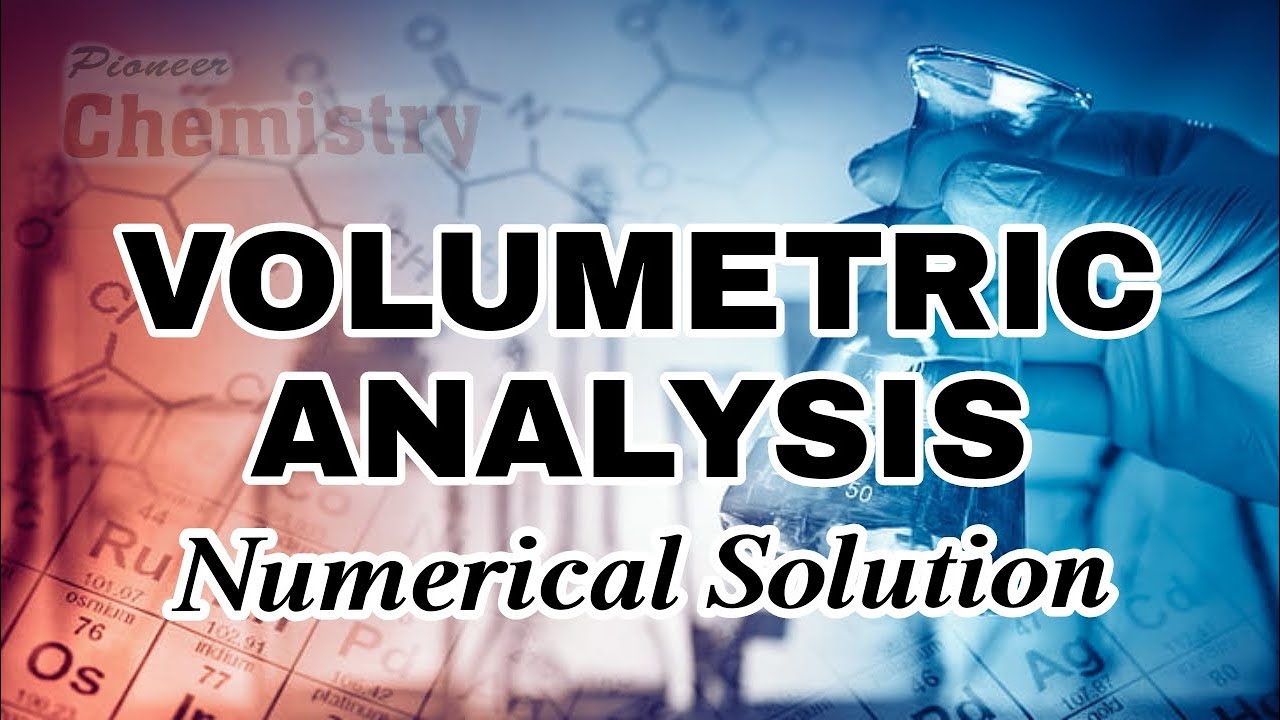 Volumetric Analysis Numerical Solution || Class 12 Chemistry || Dreamland's Pioneer Chemistry ...