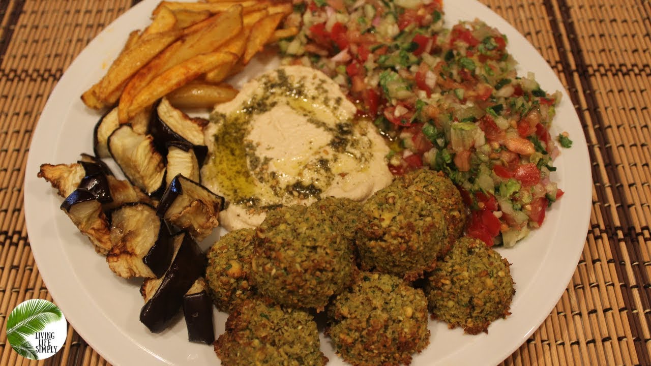 BEST FALAFEL DINNER/ FALAFEL RECIPE - YouTube