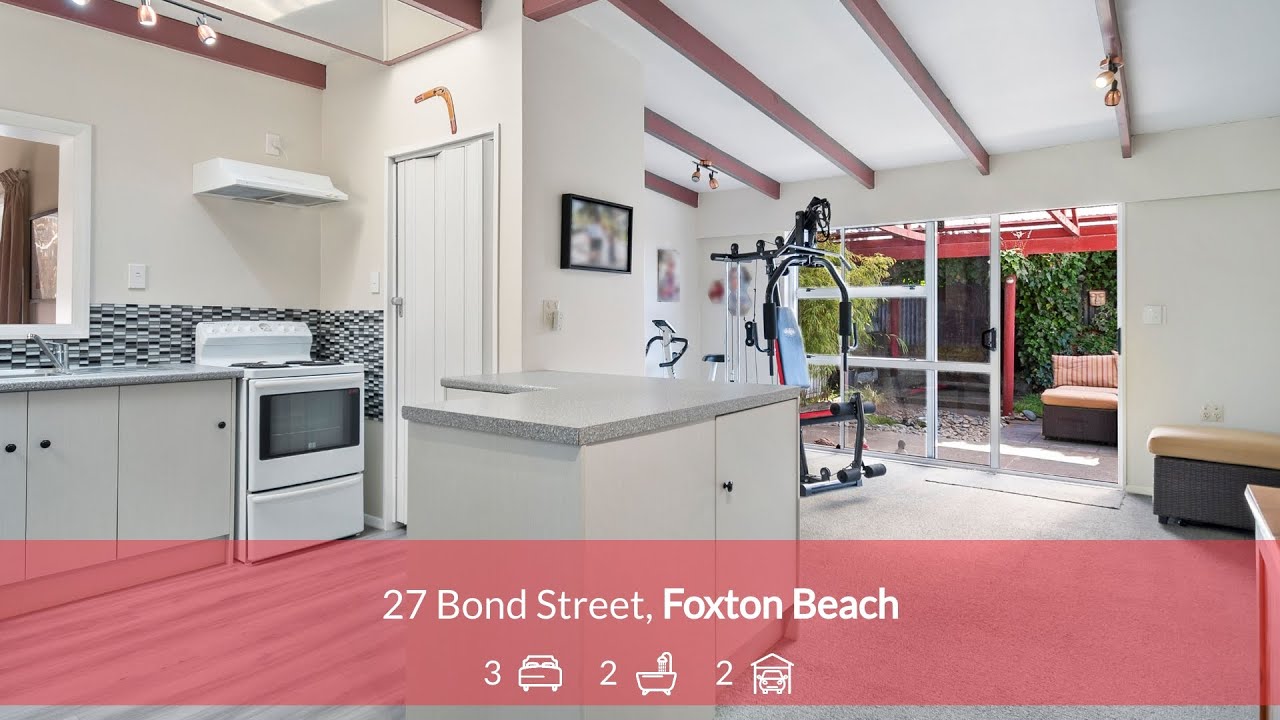 27 Bond Street, Foxton Beach, Horowhenua, Manawatu - YouTube