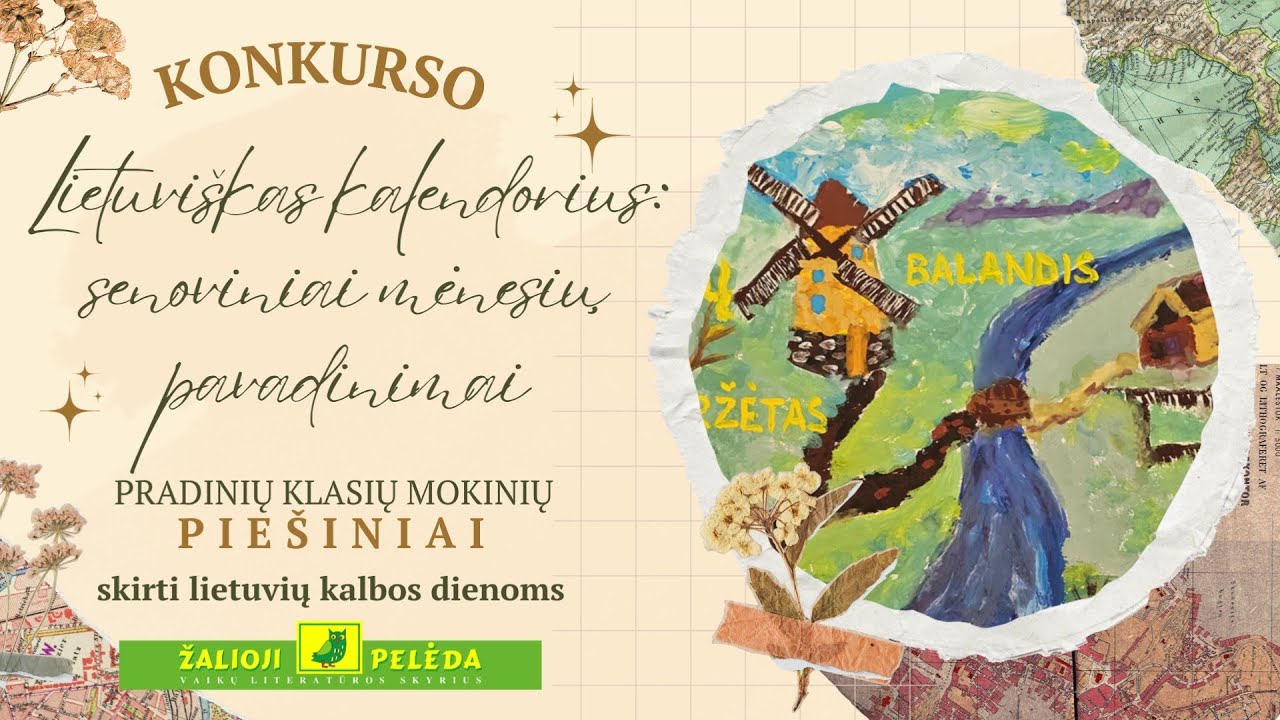 KONKURSO „Lietuviškas kalendorius: senoviniai mėnesių pavadinimai ...