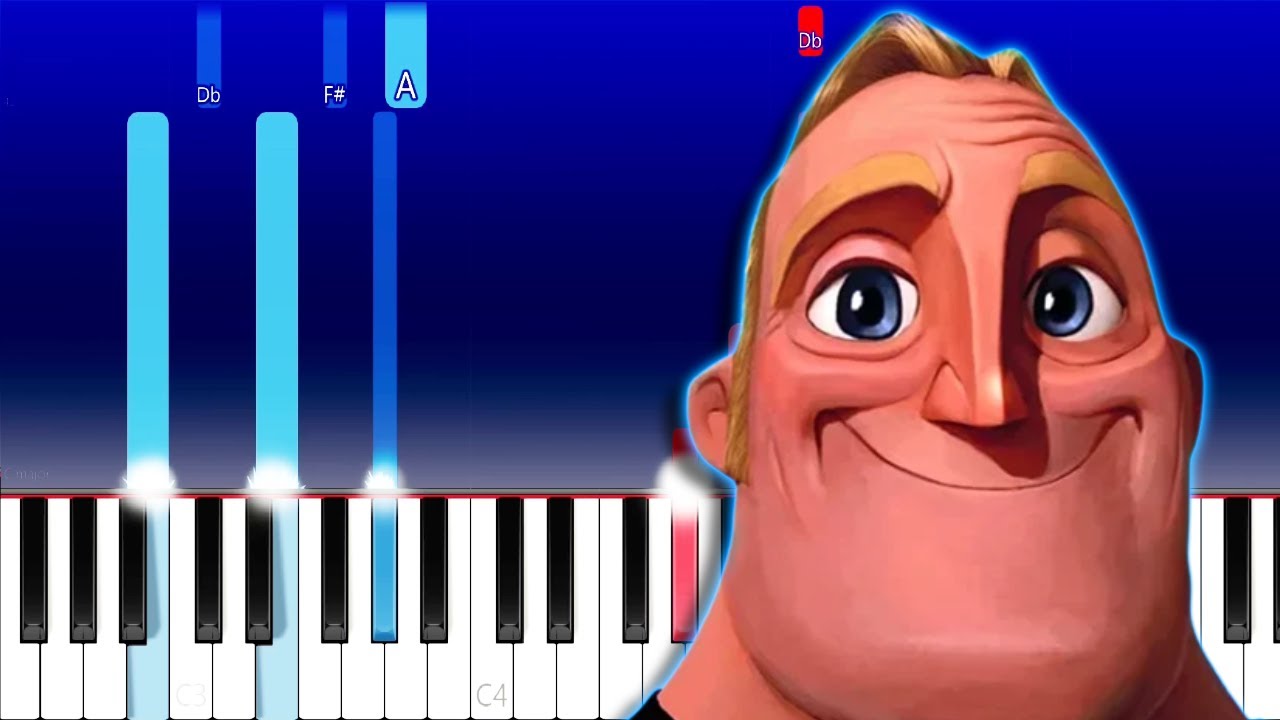 Mr. Incredible Becomes Canny (All Songs Music)(Piano Tutorial) - YouTube