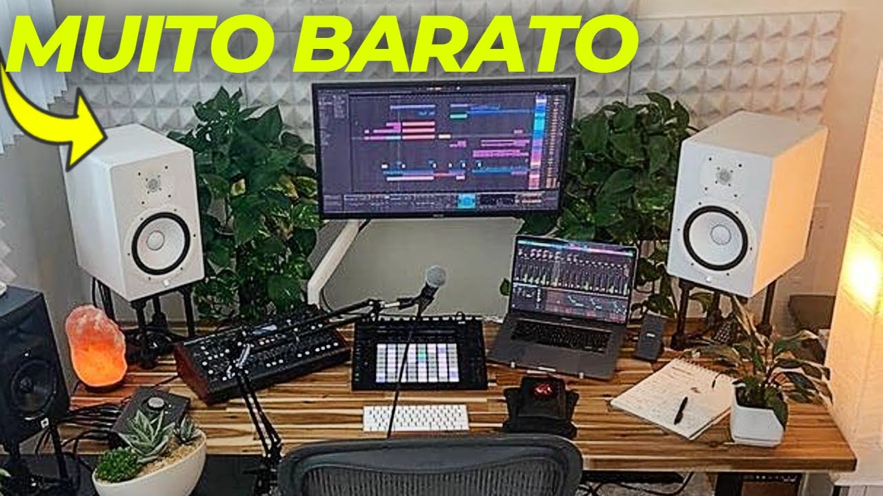 [ATUALIZADO] Como montar um HOME STUDIO BARATO e INTELIGENTE! - YouTube