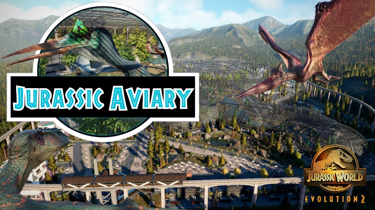 Jurassic Aviary - Cinematic Video (JWE2 Park Build Showcase) - YouTube