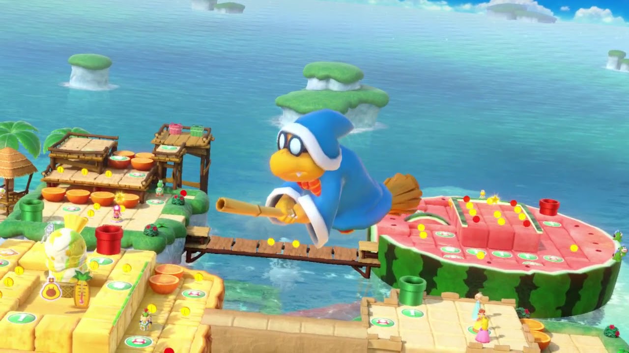 Super Mario Party: Partner Party - Watermelon Walkabout - YouTube