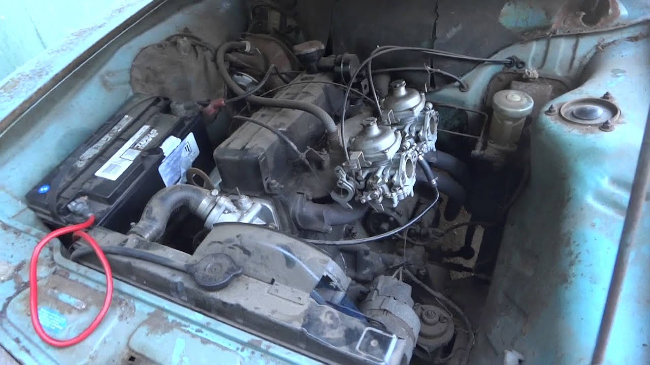 1969 Sunbeam Alpine GT Fastback 1725cc Running Engine - YouTube