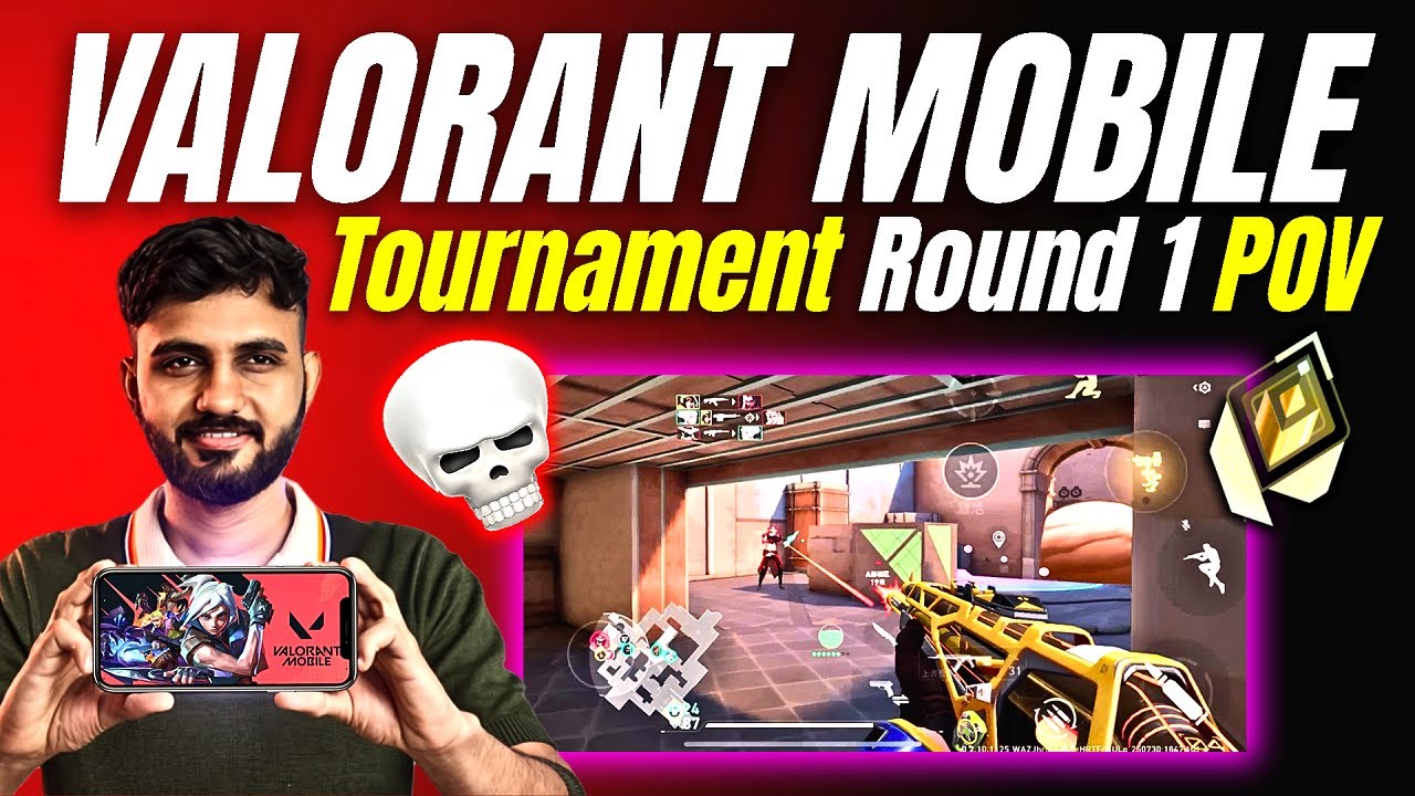 Valorant Mobile TOURNAMENT POV Round 1 | Valorant Mobile Download # ...