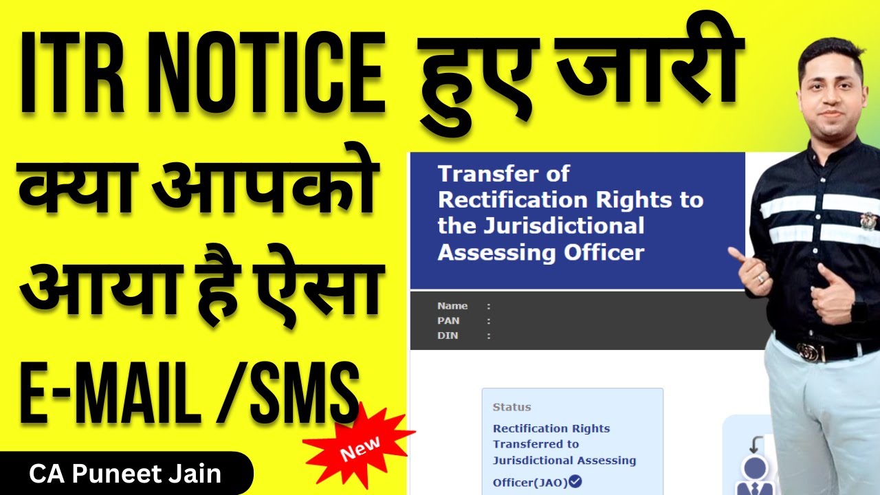 Have you also received such a message Income Tax Notice After ITR ...