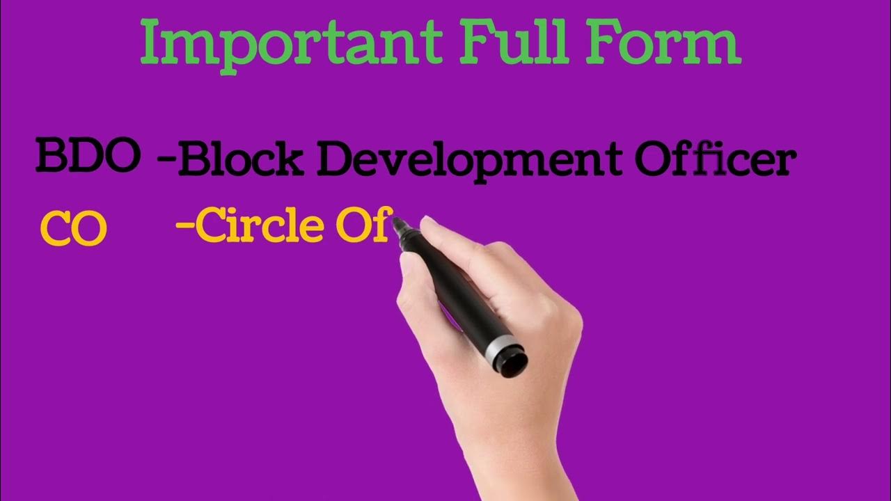 full-form-of-bdo-co-deo-sdm-sdm-ka-full-form-bdo-ka-full-form-deo