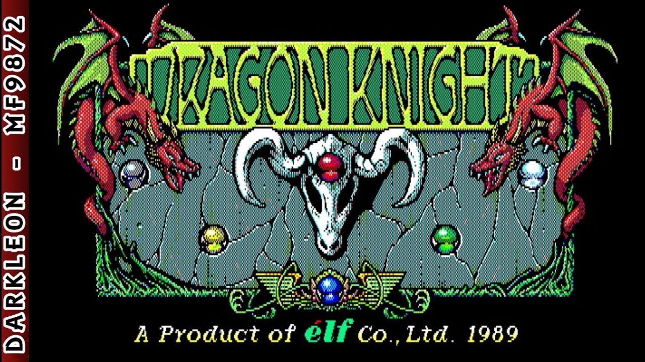 Nec Pc 88 - Dragon Knight © 1989 Elf - Intro - YouTube