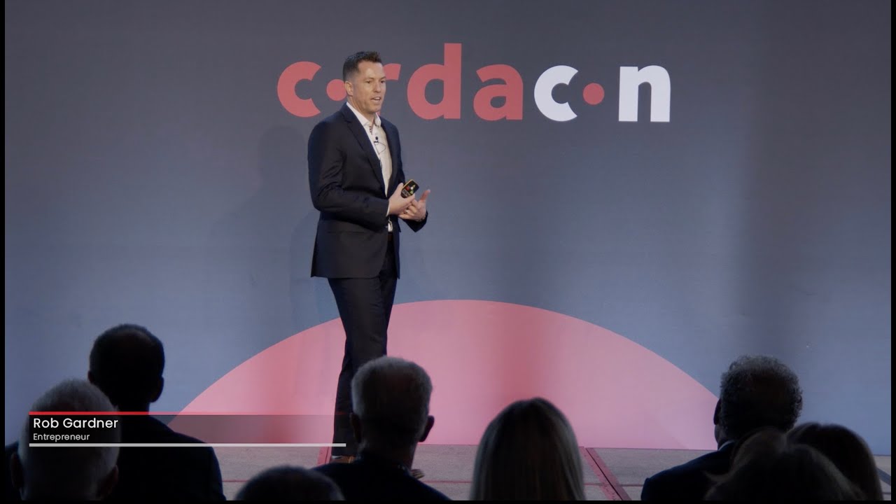 Rob Gardner's keynote at CordaCon on "Money as a Force for Good ...