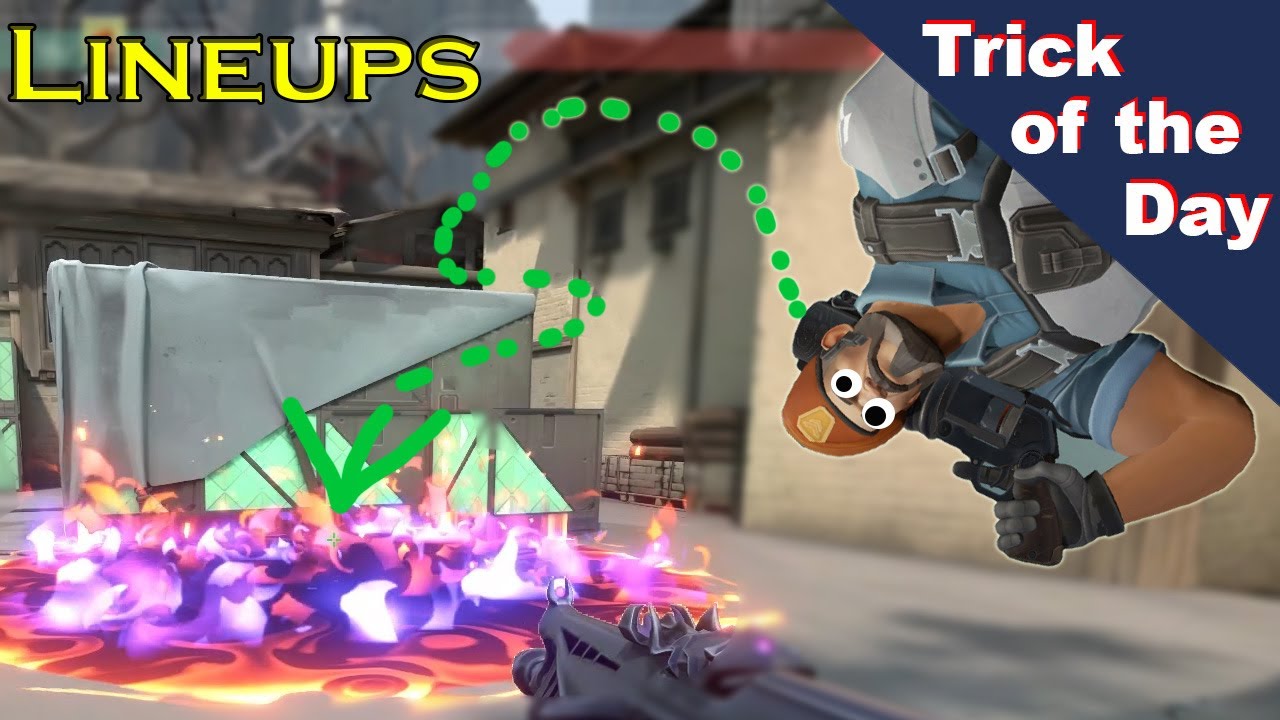 Brimstone molly spots/lineups Haven ct - Valorant: Daily Tricks #10 ...