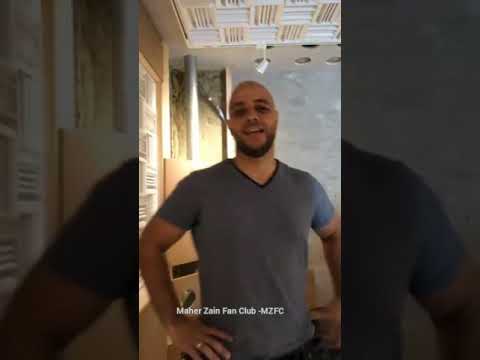 Maher Zain Instagram live | Working on Maher zain's studio