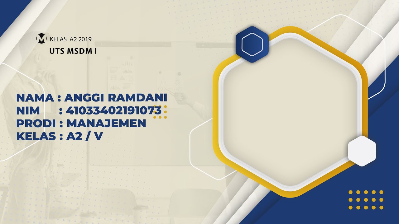 UTS MSDM 1_Anggi Ramdani - YouTube