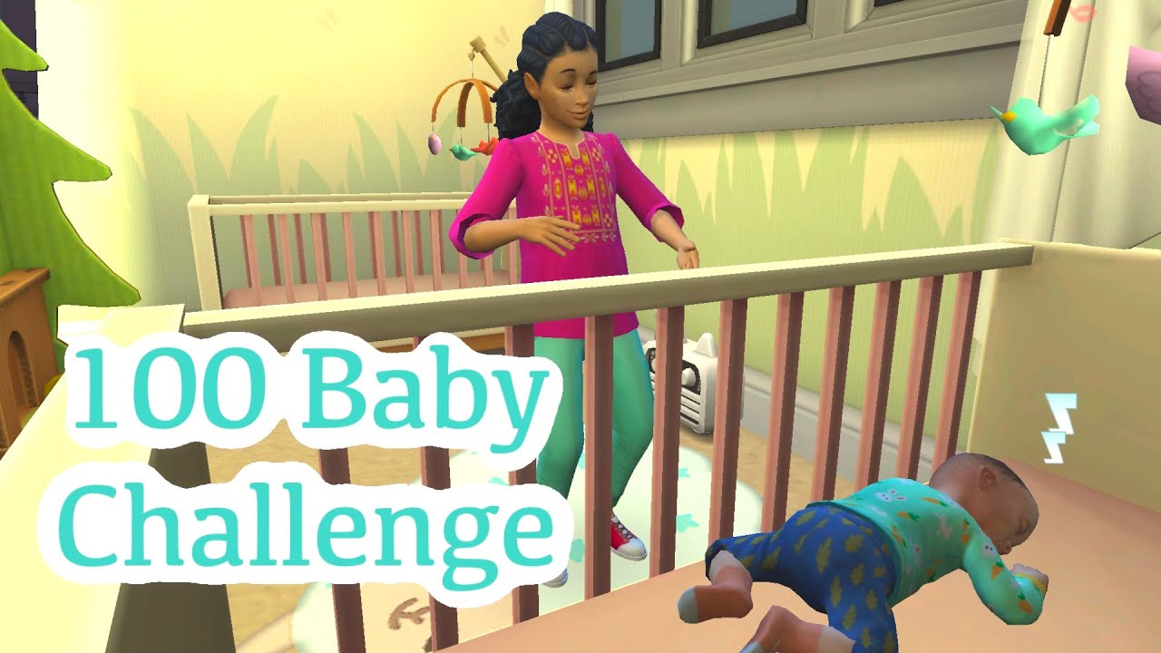 Sims 4 100 Baby Challenge - EP 33 - YouTube