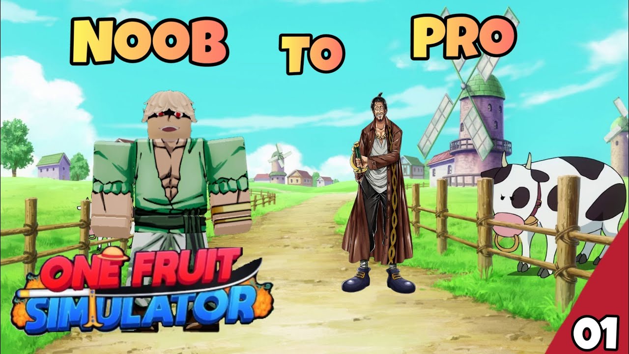 NOOB TO PRO ONE FRUIT SIMULATOR | CAPITULO 01 - YouTube