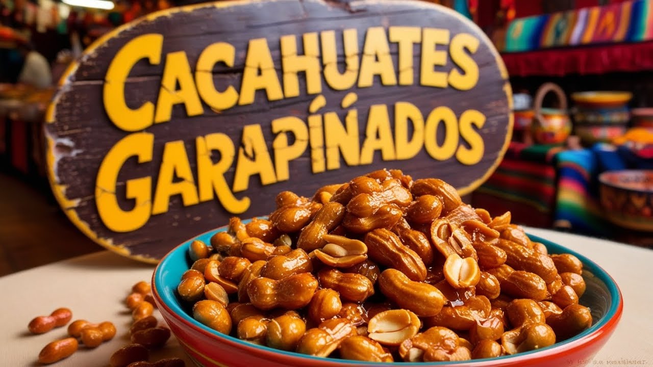 Cacahuates garapiñados. la mejor receta de todo youtube. - YouTube
