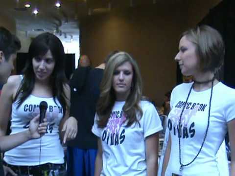 2010 Dallas Comic Con: Comic Book Divas Interview - YouTube
