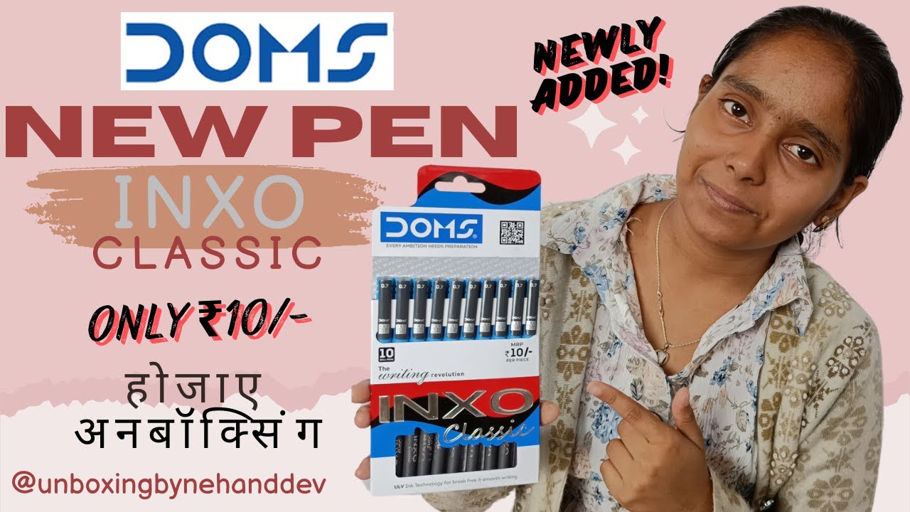 Is the Doms Inxo Classic Pen the Best Budget Ballpoint Pen? - YouTube
