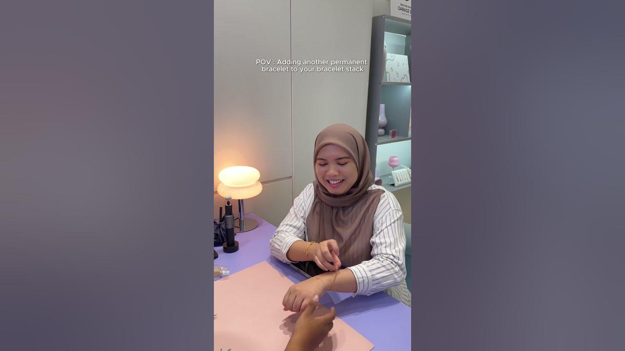 One more permanent bracelet to add to my wrist stack 💫This is your sign to make yours at #Azloft ...