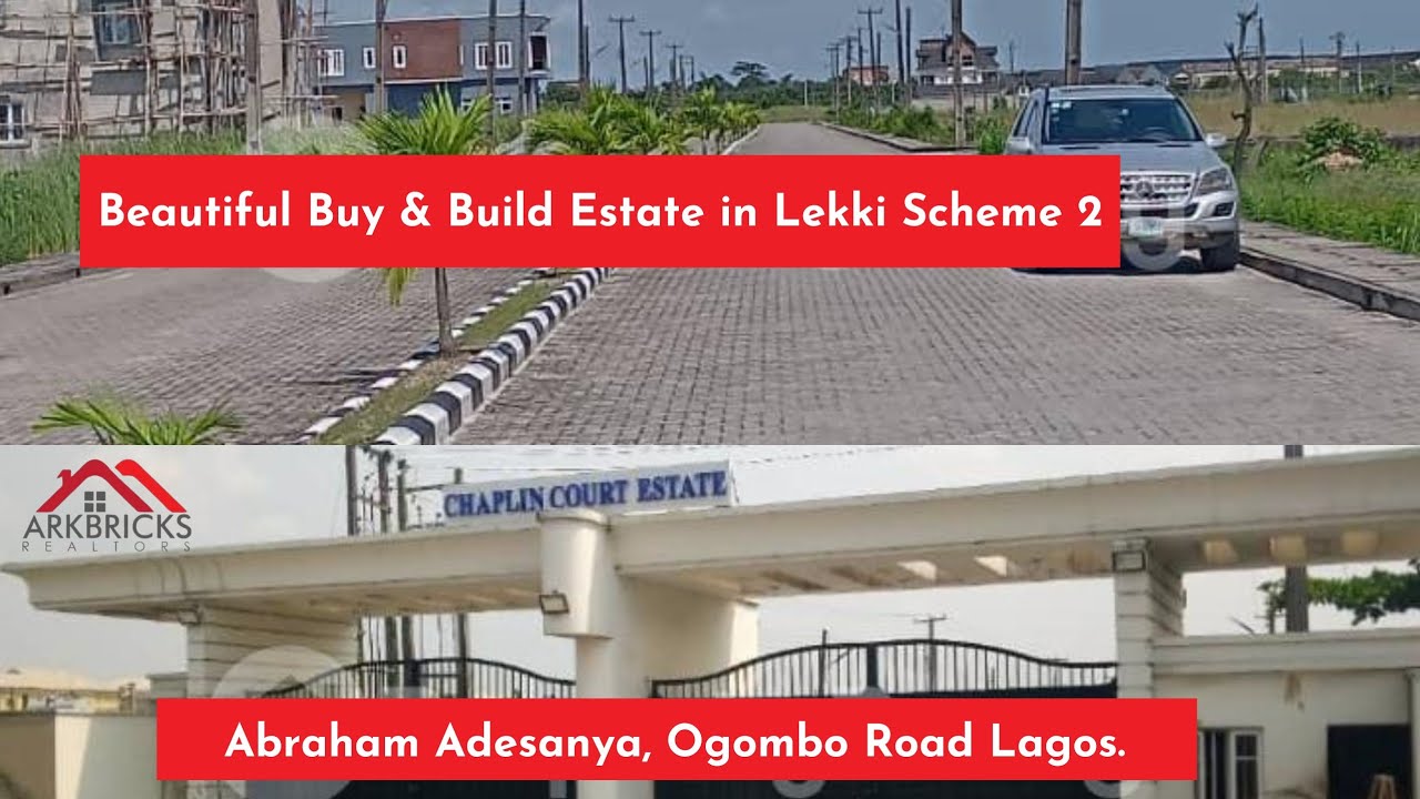 Beautiful Buy & Build Estate In Ogombo Road Abraham Adesanya Lagos.🤗 ...