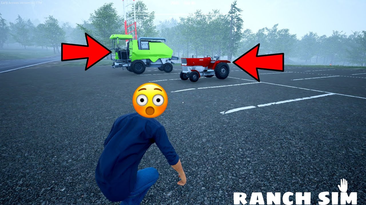 RANCH SIM -ep 43- I BOUGHT A CULTIVATOR AND A HARVESTER FOR FARMING🧑‍🌾 ...