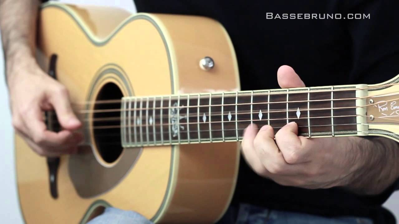 Acoustic Blues #2 - Fender Ron Emory Parlor Guitar - YouTube