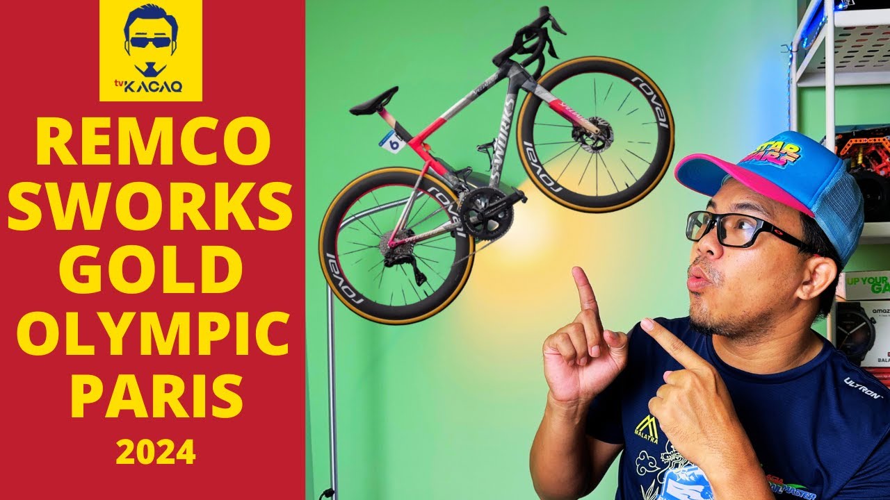 S-WORKS TARMAC SL8 REMCO EVENEPOEL GOLD PARIS OLYMPICS 2024 | Road Race ...