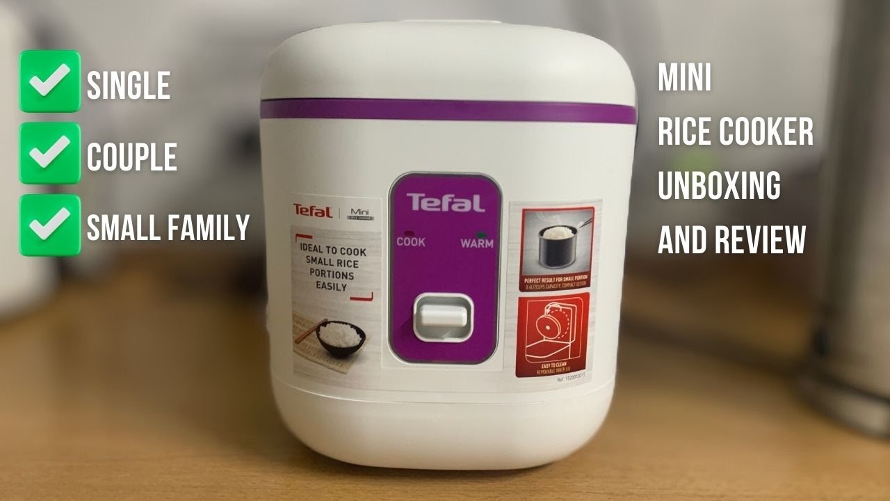 Tefal mini rice cooker Unboxing and Review (2024) - YouTube
