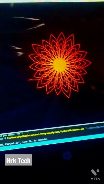 Python Creative Sparkel Flower Python Java Pythonprogramming Javascript Gaming Tutorial
