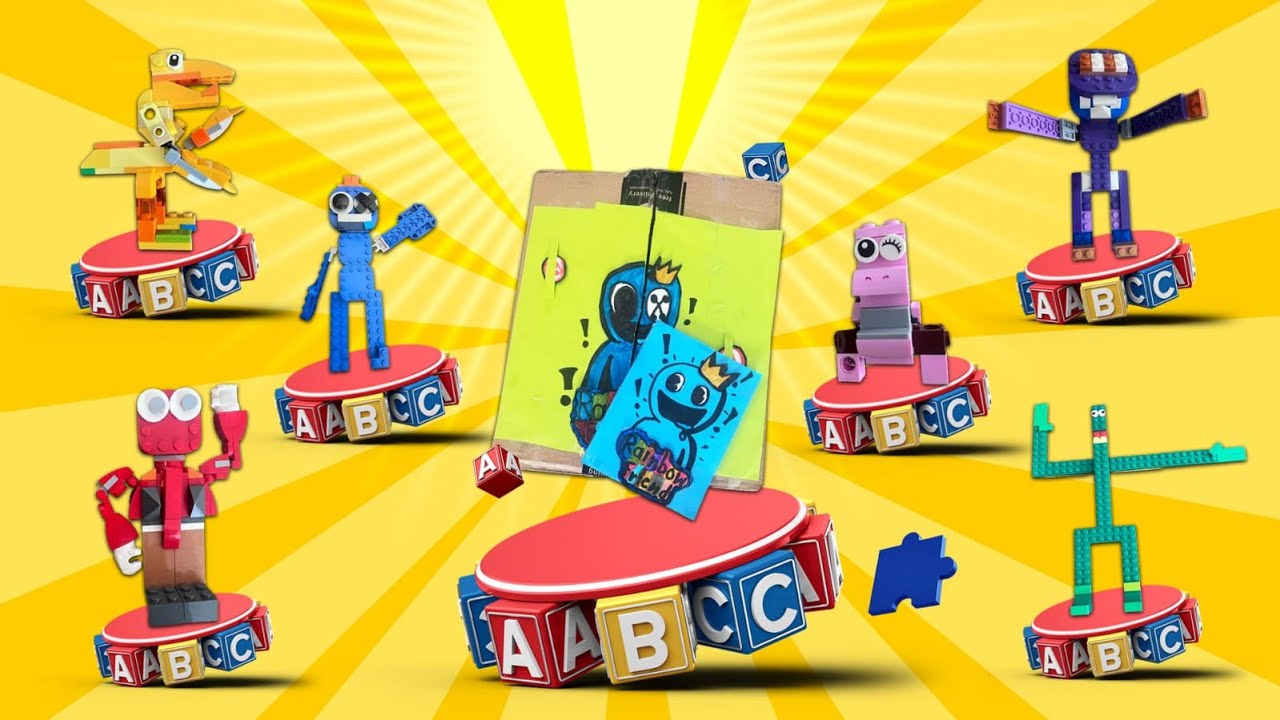 Official Rainbow Friends Unboxing - YouTube