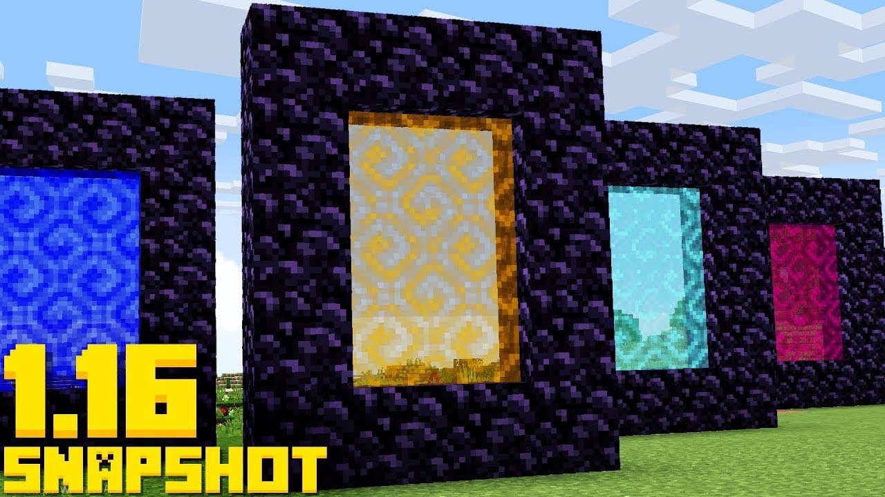 Minecraft 1.16 Snapshot 20w14∞ The Infinity Snapshot - YouTube