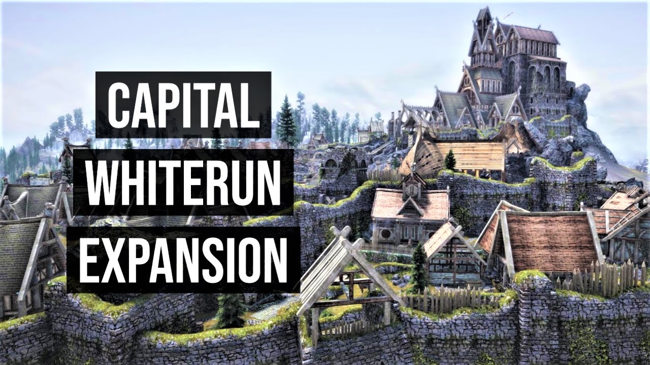 Skyrim Mods: Capital Whiterun Expansion (SSE) PC & XBOX - YouTube