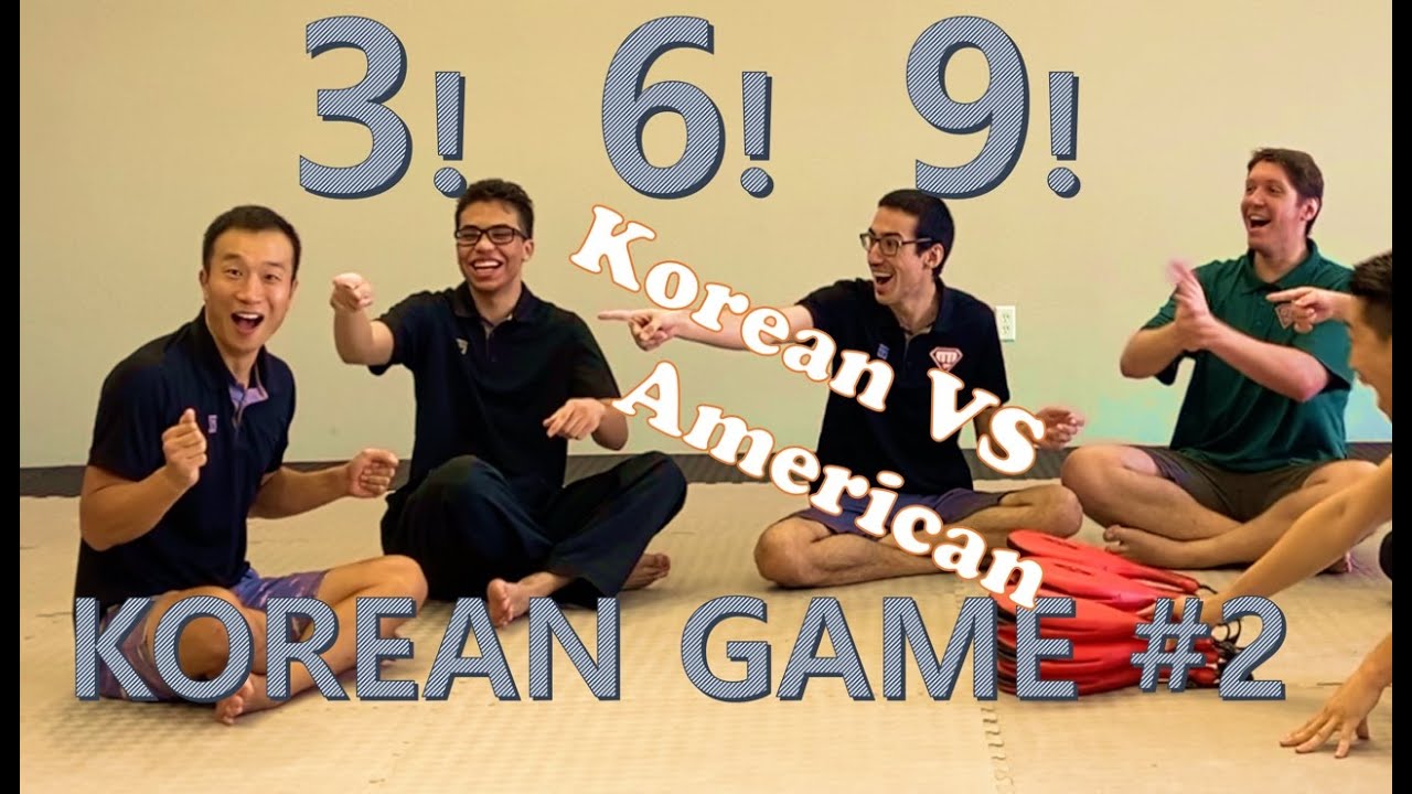 “Sam, Yuk, Gu! Ready For Another FUN Korean Mind Game??” 미국 사범님들과 함께 삼육 ...