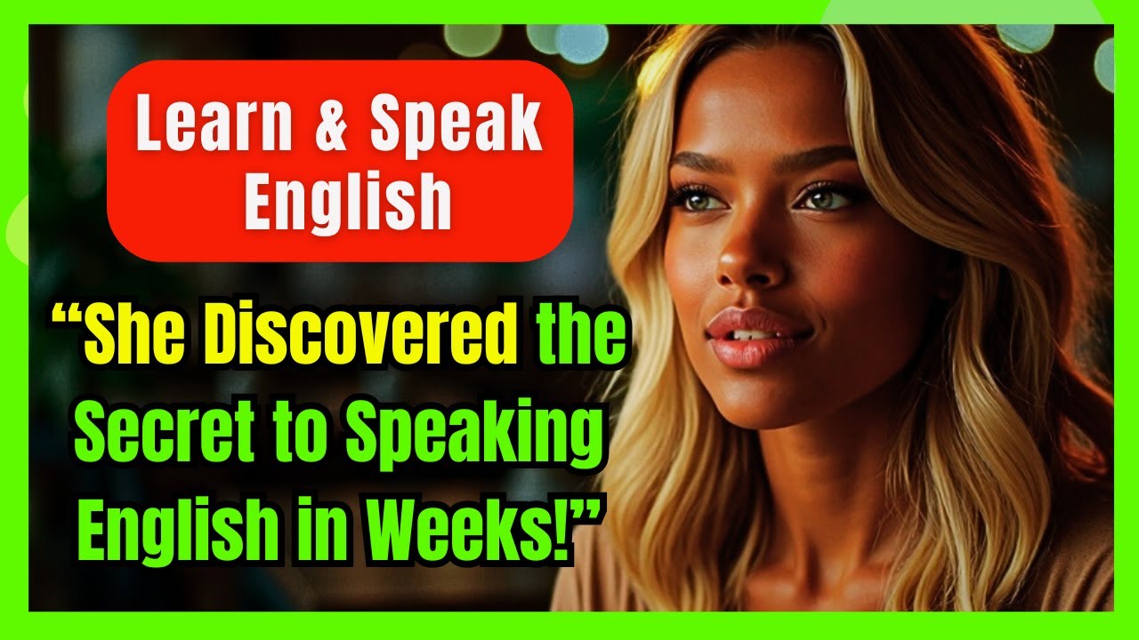 How I Learned to Speak English in Just 3 Weeks (It Works!) - YouTube