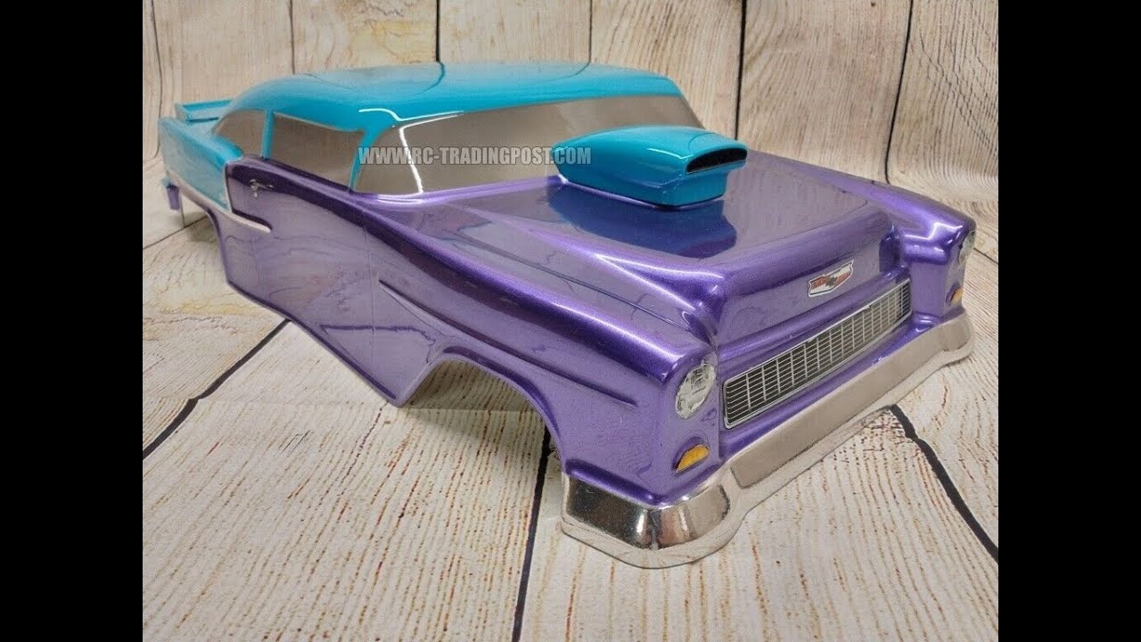 1955 Chevy Bel Air Custom Painted RC Body 1/10 WB 330mm/22S/DR10/Slash ...