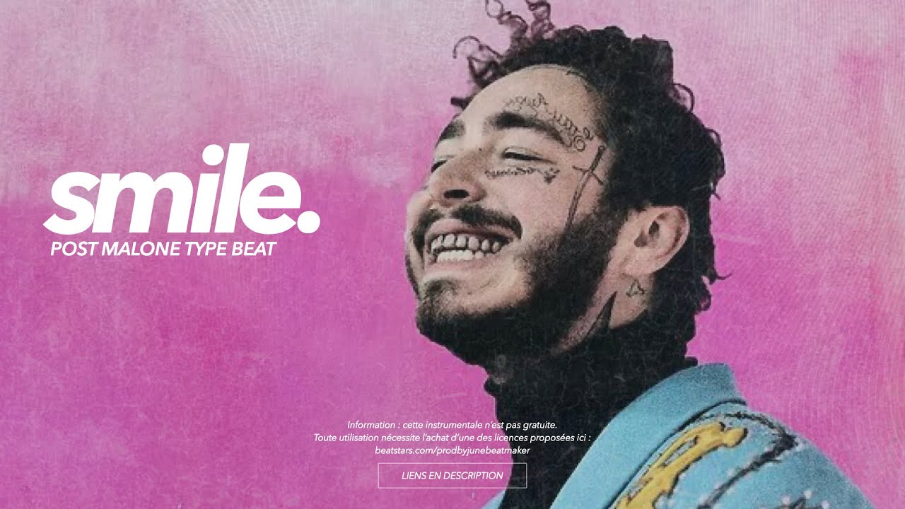 🔹 Post Malone Type Beat - "SMILE" 😀 - YouTube